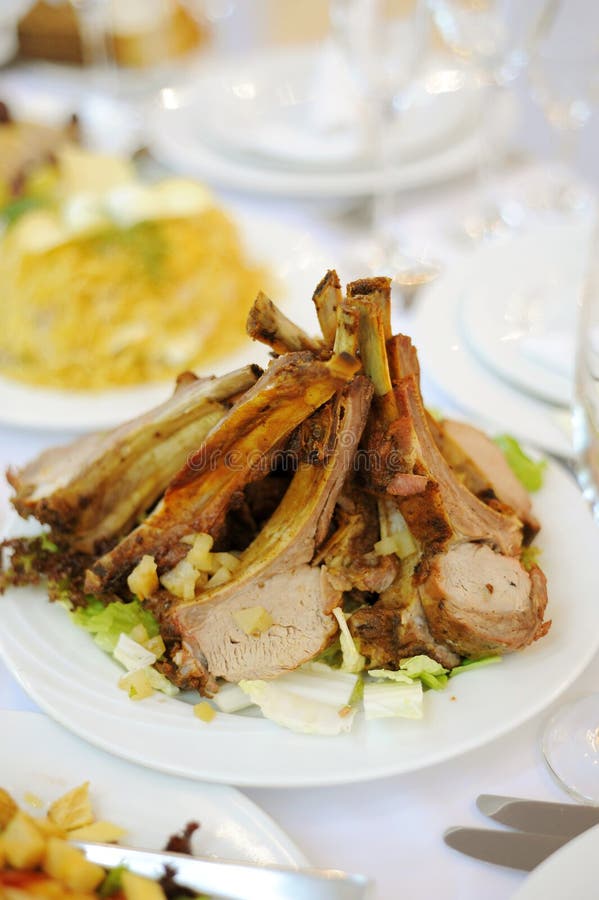 Meat with Bones stock image. Image of eating, food, lunch - 30614087