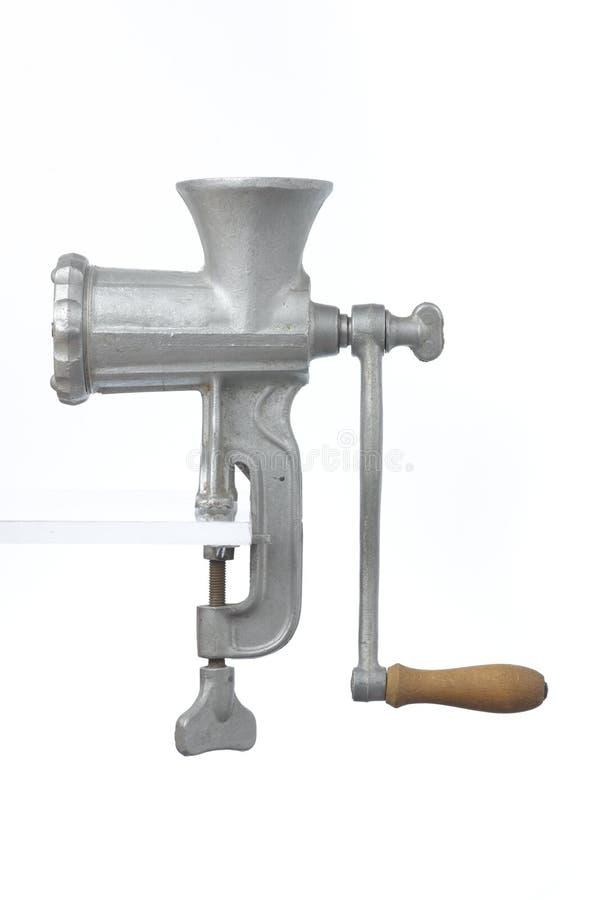 Meat chopper stock image. Image of vintage, grinder, machine - 22856203