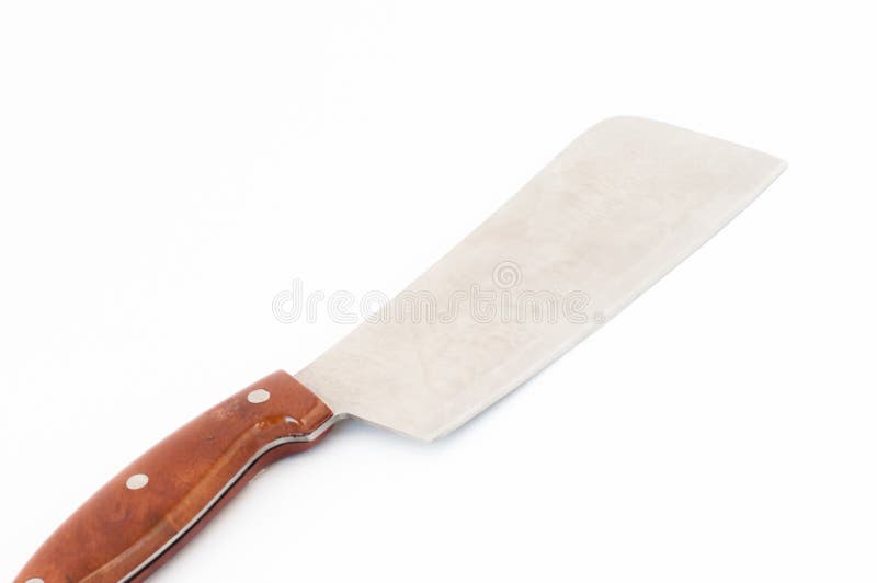 Meat cleaver stock image. Image of kitchen, cleaver, knife - 34696613