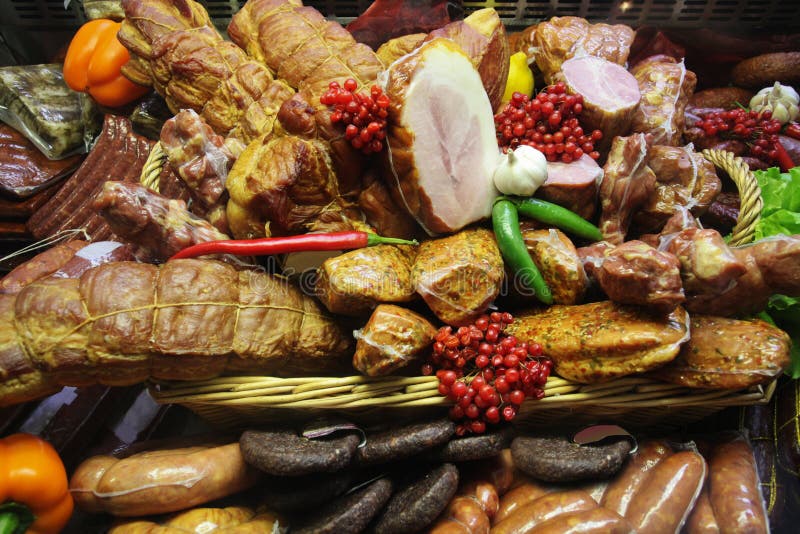 Butcher meat stock image. Image of close, cooling, flesh - 16357595