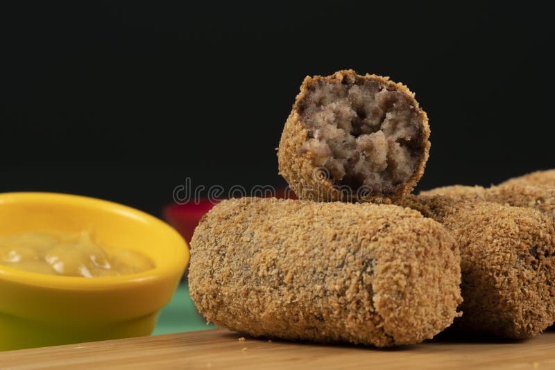 Meat croquette stock image. Image of croquettes, party - 164698071