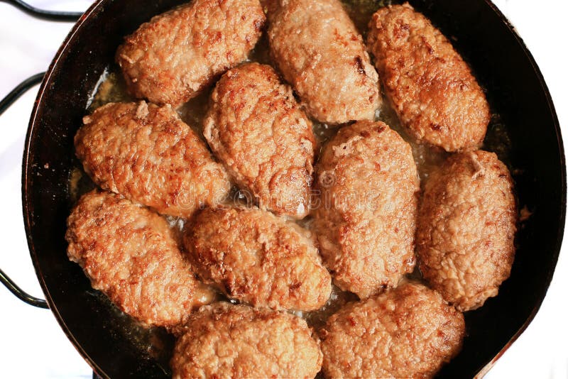 Meat cutlets stock photo. Image of cutlets, natural, kitchen - 13328526