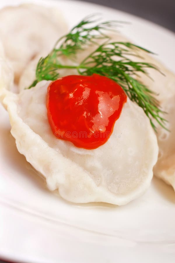 Meat dumplings stock photo. Image of carnivorous, pastas - 22383846