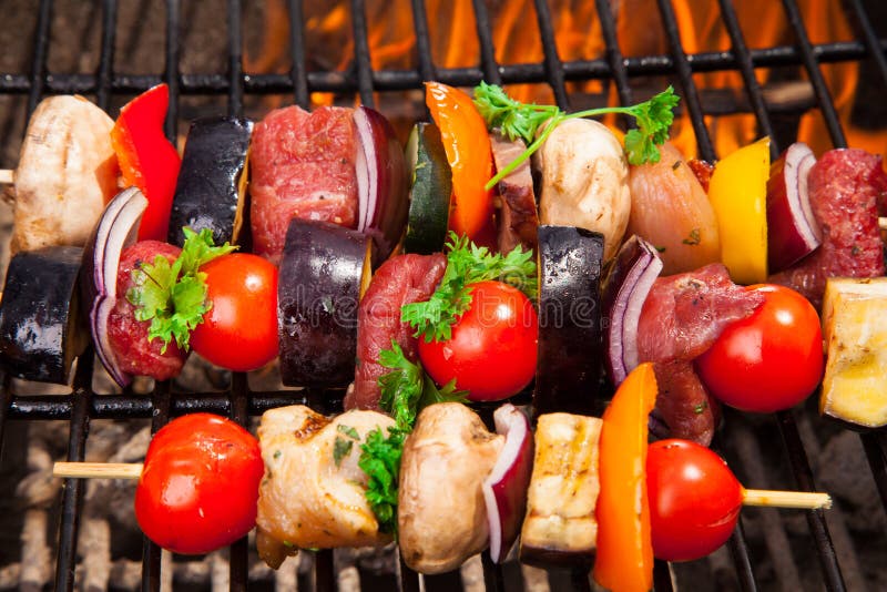The grill party stock image. Image of meat, delicious - 15866991