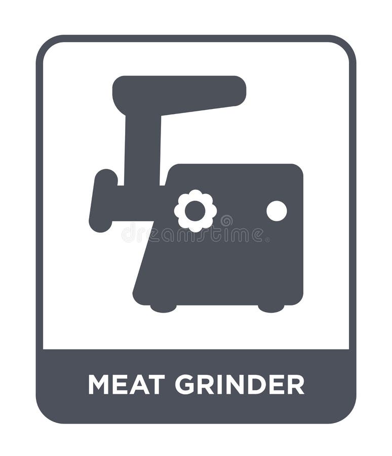Meat Grinder Icon in Trendy Design Style. Meat Grinder Icon Isolated on ...