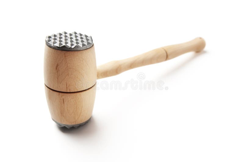 Meat hammer stock image. Image of hard, item, culinary - 19320567