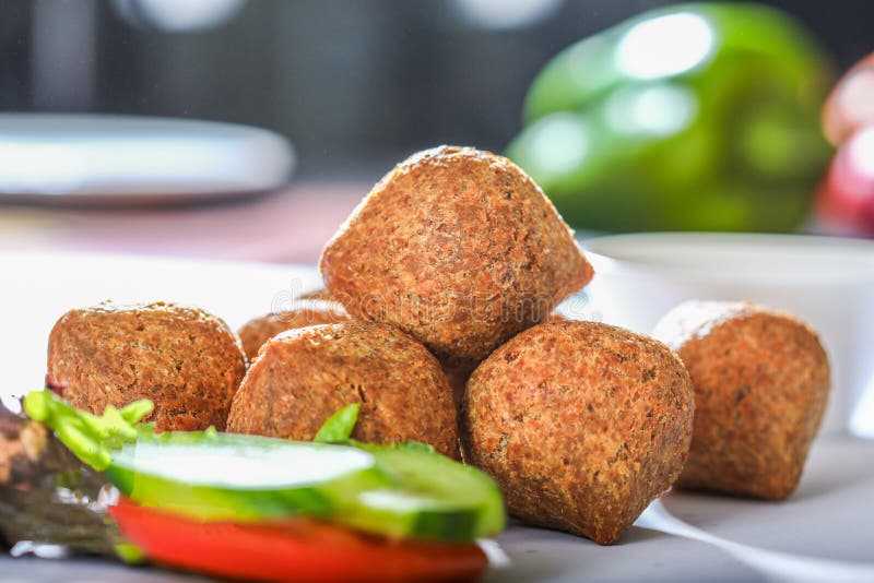 Lebanese Kebbeh, Kibbe, Kebbah, Kibbeh and Kebba Served in Dish ...