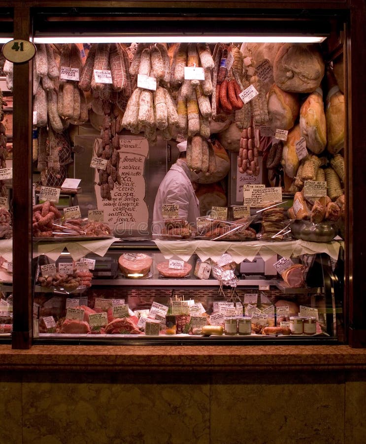 Meat Market stock photo. Image of wiener, stall, padova - 707396