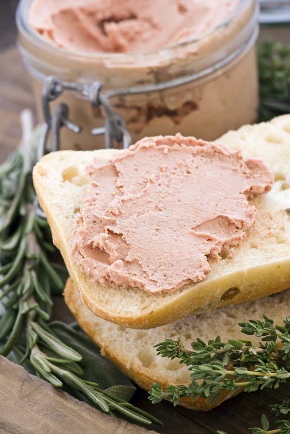 Meat paste stock photo. Image of home, rosemary, liverwurst - 12458008