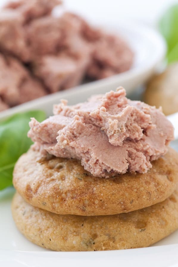 Meat Spread stock image. Image of meat, liverwurst, rustic - 17791247
