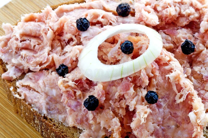 Meat paste stock image. Image of sandwich, closeup, spread - 29623203