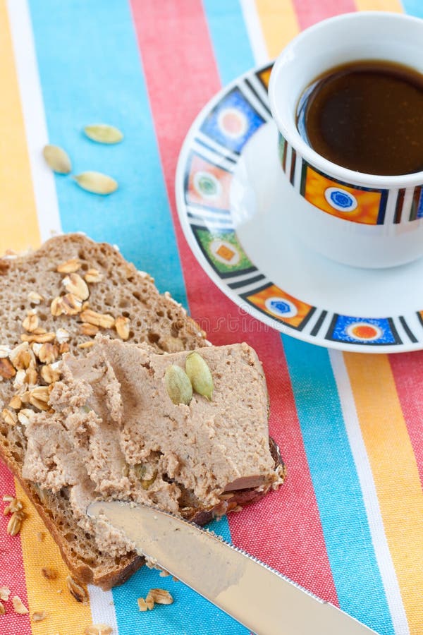 Meat paste made from liver stock photo. Image of meatloaf - 16145404