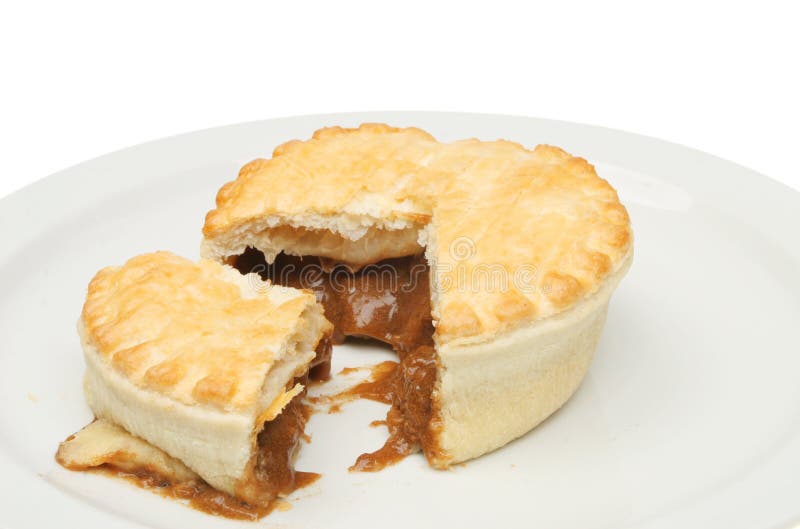 Meat pie stock image. Image of brown, puff, steak, pastry - 12852913