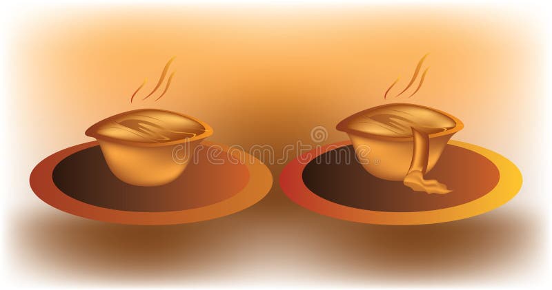 Meat Pie or Muffin on a Plate Stock Vector - Illustration of ...