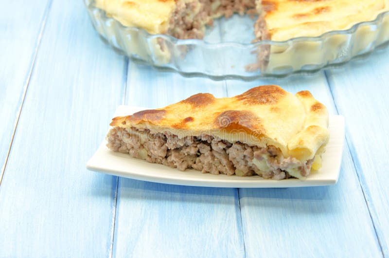 Meat Pie stock photo. Image of gourmet, cooking, snack - 35118984