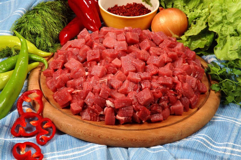 Meat Pieces Picture. Image: 7800554