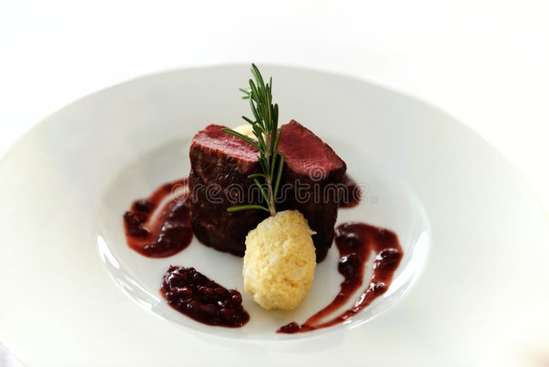 Meat On Plate Picture. Image: 87858625