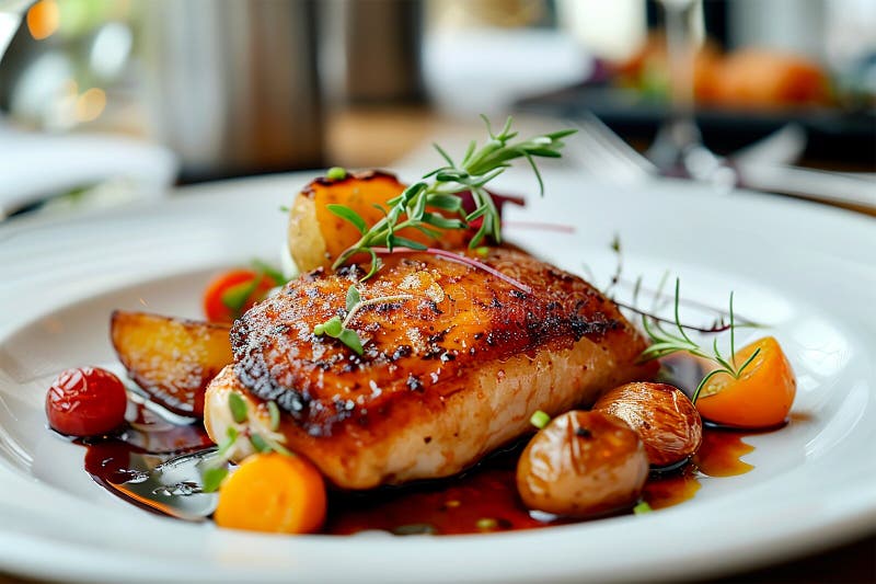 Meat and potatoes stock photo. Image of background, salat - 317462478