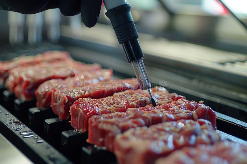 Meat Preparation stock illustration. Illustration of food - 337598027