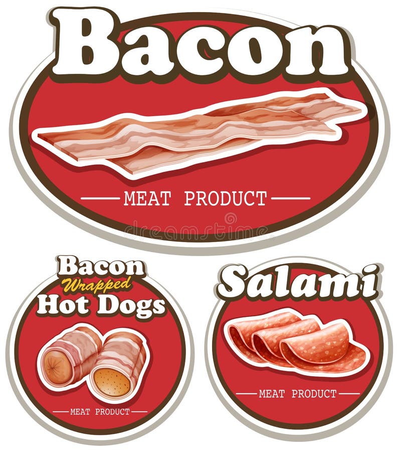 Bacon Logo Stock Illustrations – 9,221 Bacon Logo Stock Illustrations ...