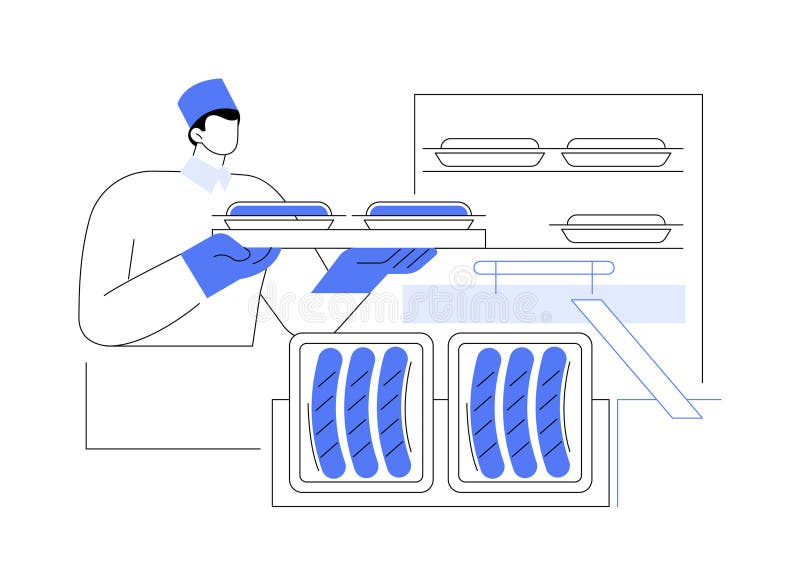 Vacuum Packaging Meat Stock Illustrations – 459 Vacuum Packaging Meat ...