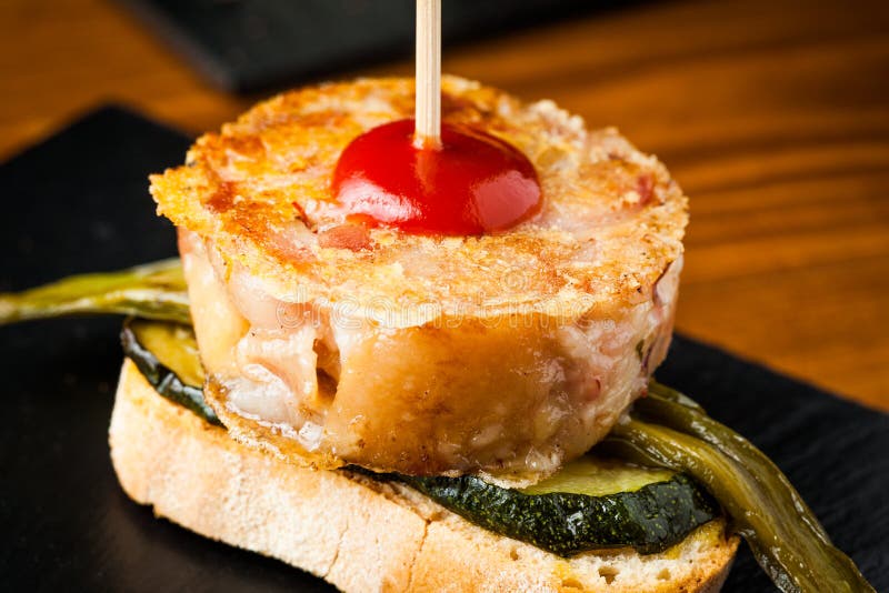 Meat pudding stock image. Image of meat, slice, ketchup - 30673529