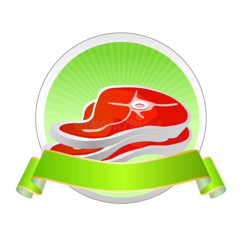Meat Quality Control Mark Vector Stock Vector - Illustration of factory ...