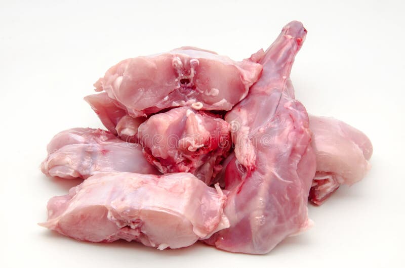 Meat rabbit stock image. Image of ingredients, protein - 46089105