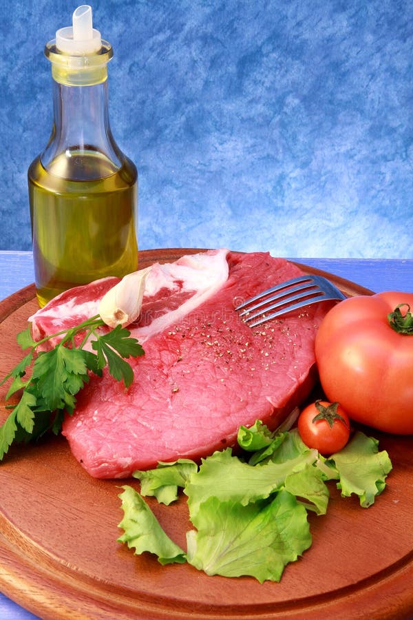 Meat, raw beef stock image. Image of aromatic, ring, meal - 14193861