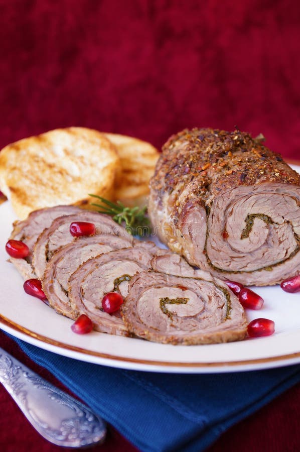 Meat Roll stock photo. Image of beano, dinner, meatloaf - 52406378