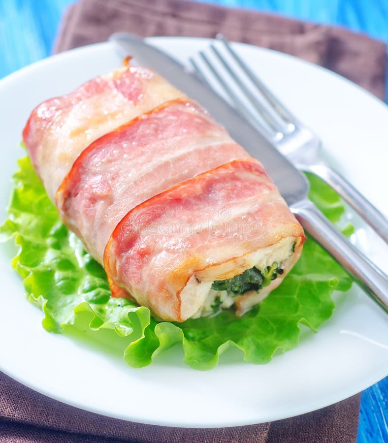 Raw meat roll stock image. Image of beef, butcher, rolled - 34360087