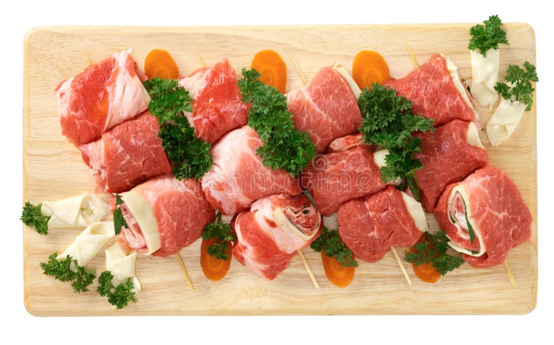 Meat rolls in oven stock image. Image of luncheon, hash - 108658087