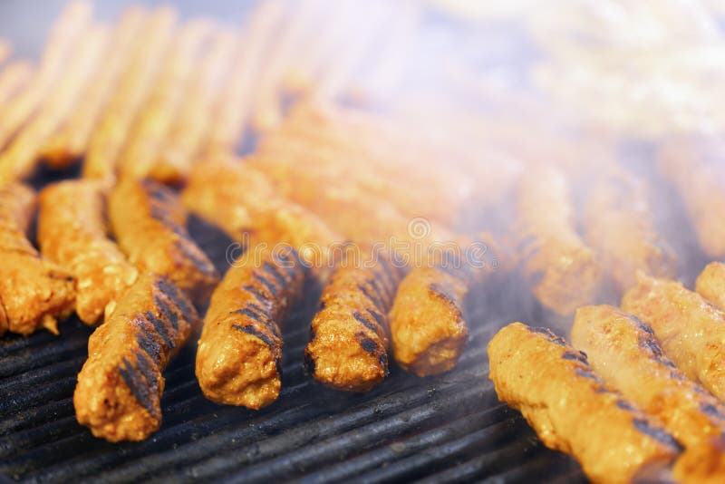 Mititei Or Mici, Typical Romanian Food Stock Image - Image of closeup ...
