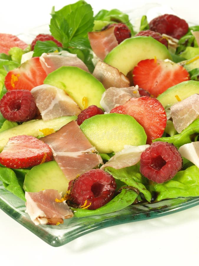 Meat salad stock photo. Image of appetizer, citrus, nutrition - 25385880