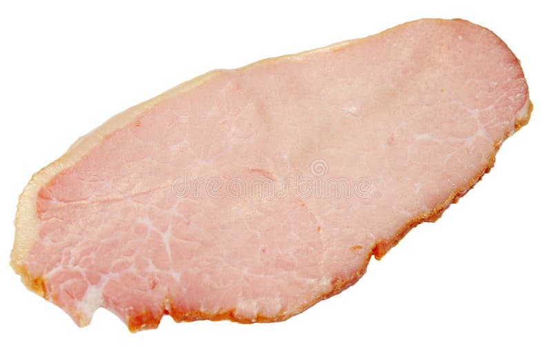 Meat slice stock image. Image of single, snack, closeup - 26997237