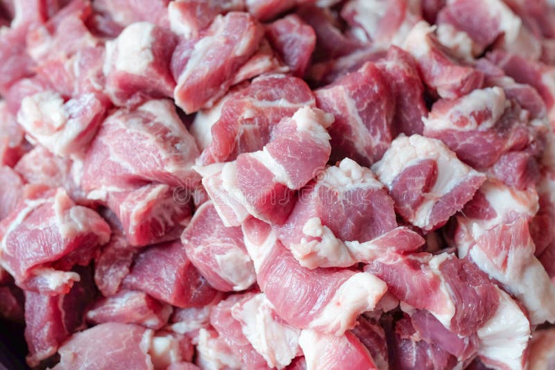 Meat slice stock image. Image of fillet, butcher, meat - 55986813