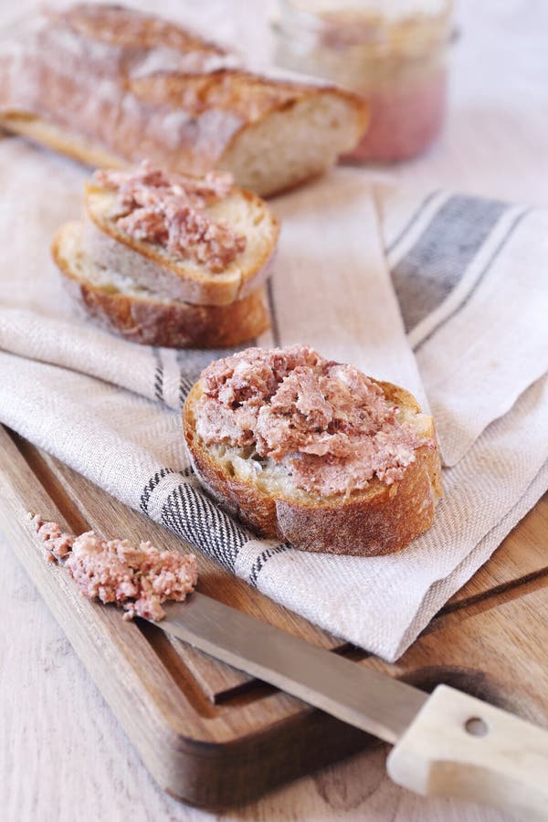 French Rillettes, Meat Spread Stock Photo - Image of appetizer, snack ...