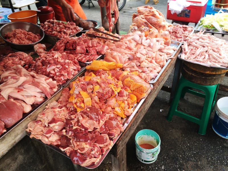 Meat stall stock image. Image of stall, charcuterie, fresh - 49419305