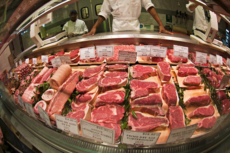 Meat stand editorial photo. Image of cutting, assort - 21092676