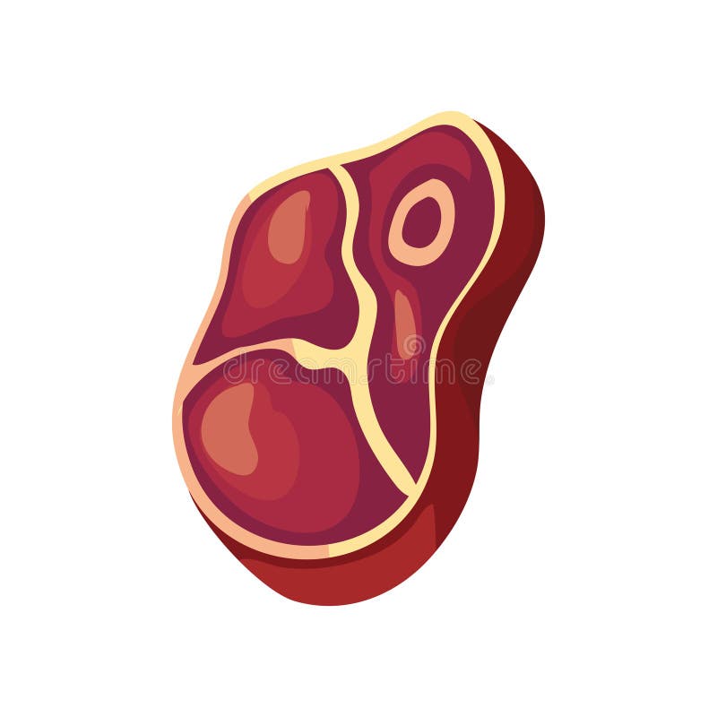 Meat steak design stock vector. Illustration of protein - 273155529