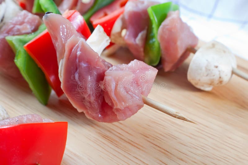 Meat stick stock image. Image of butcher, empty, pork - 13983517