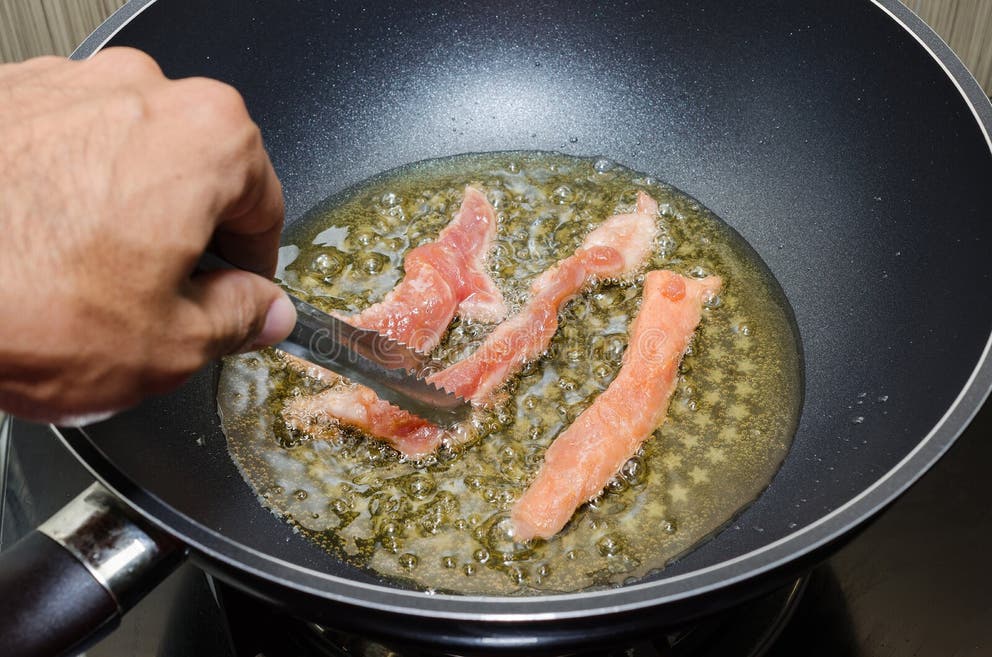 Meat Strips Fried stock photo. Image of slab, breakfast - 50476098