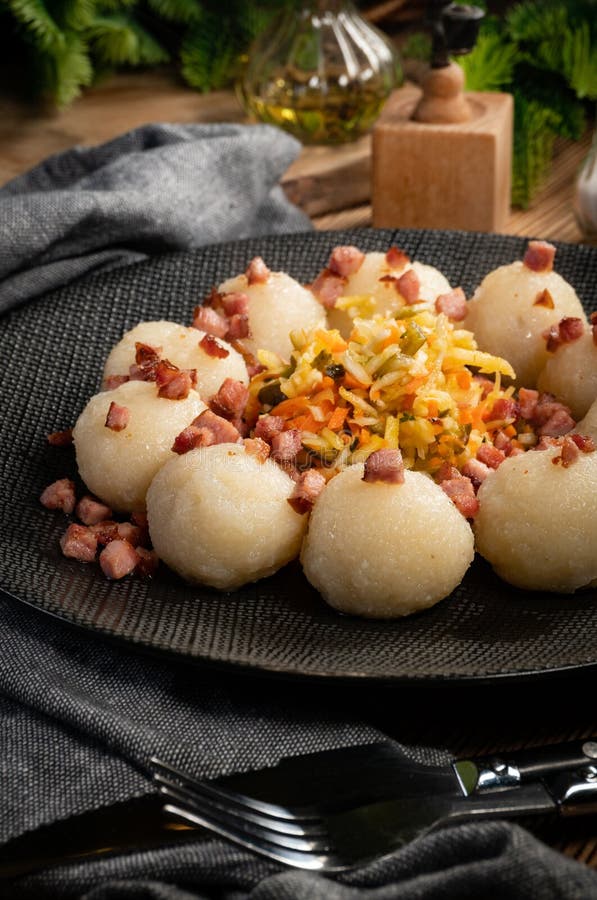 Meat Stuffed Potato Dumplings Stock Image - Image of dumplings ...