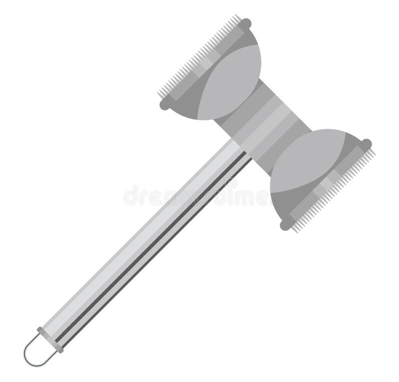 Meat tenderize, icon stock vector. Illustration of food - 262389273