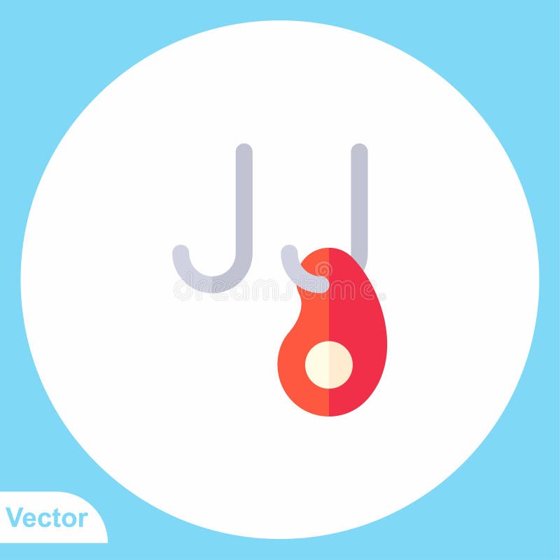 Meat Vector Icon Sign Symbol Stock Illustration - Illustration of line ...