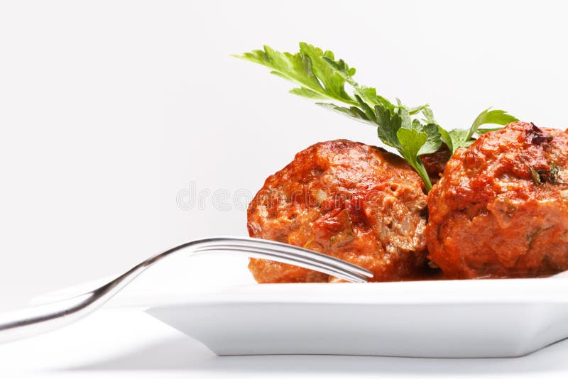 Meatball stock image. Image of restaurant, healthy, dinner - 18630951