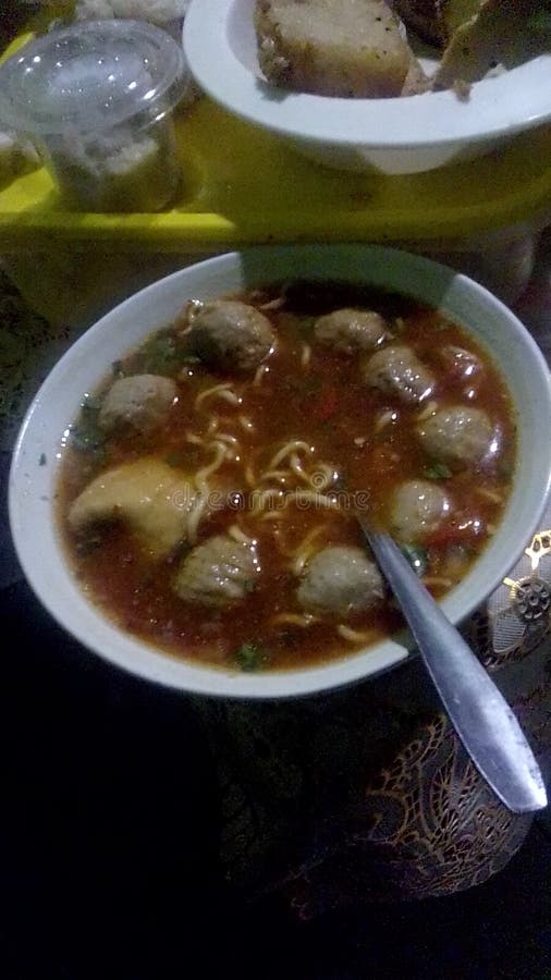 Meatball Good Taste and Delicious Yummy Stock Photo - Image of meatball ...