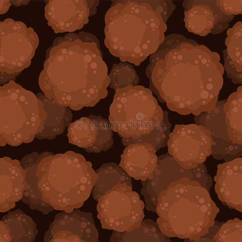 Meatball Pattern Seamless. Ball of Meat Background Stock Vector ...