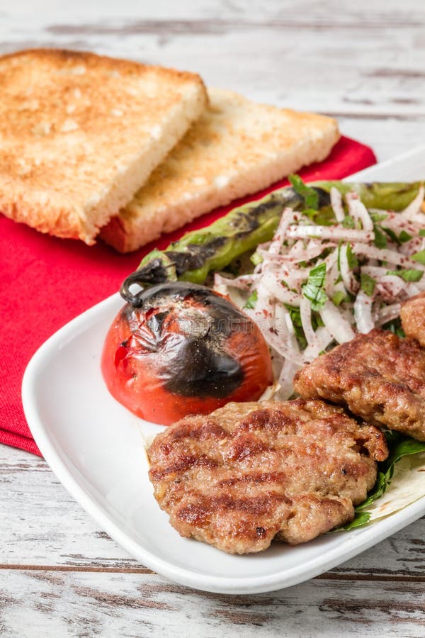 Meatball Plate Cooked and Served Stock Image - Image of gourmet, food ...