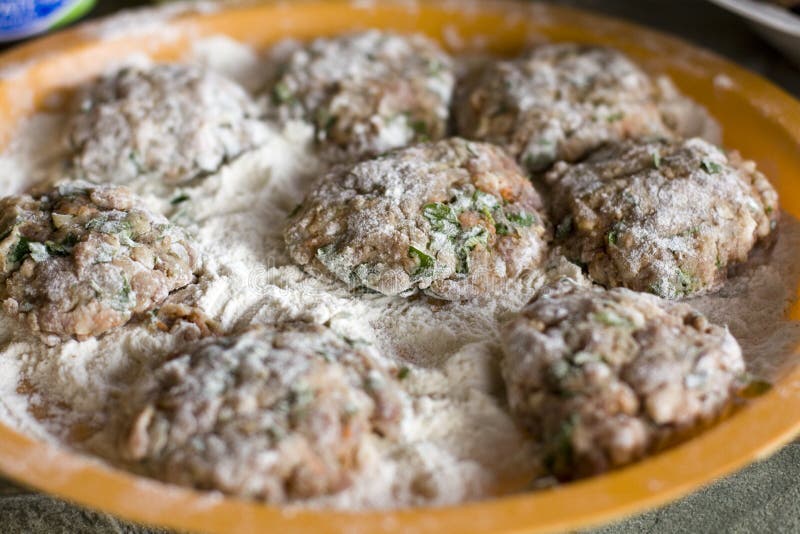 Meatballs stock photo. Image of food, plastic, meat, beef - 35308740